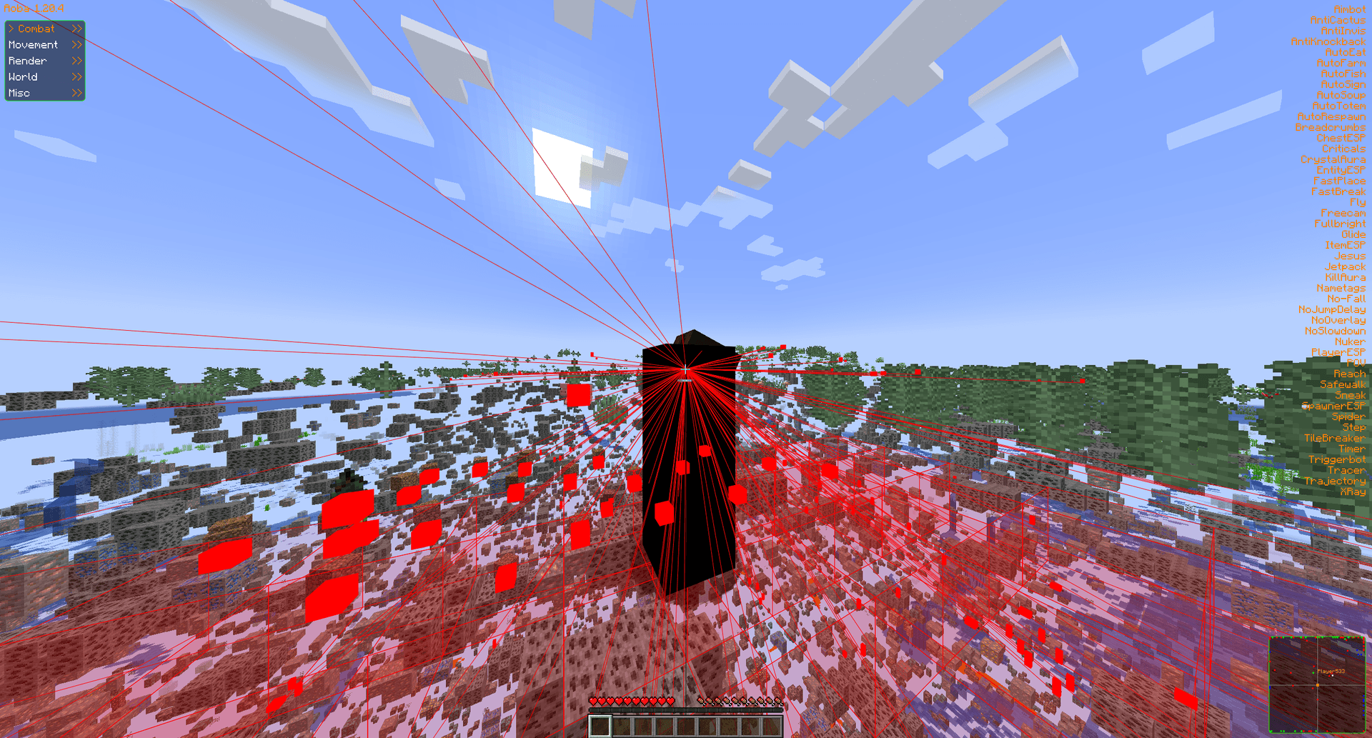 Aoba Utility Mod for Minecraft Java Edition